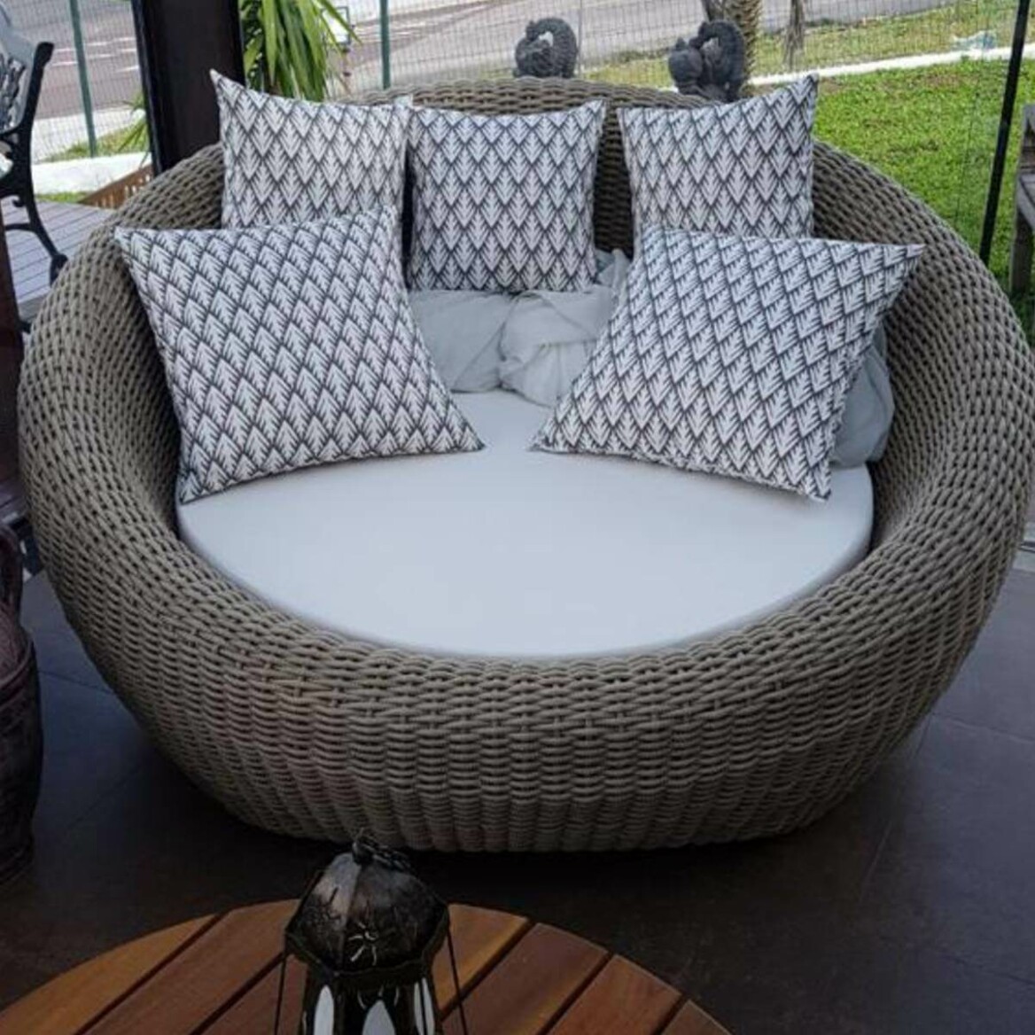 Chaise Casual para Varandas e Áreas Externas