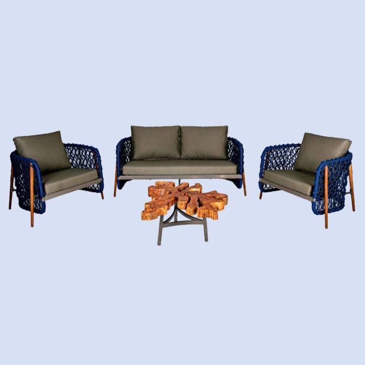 Sofá Modular Filos de 2 Lugares com Chaise