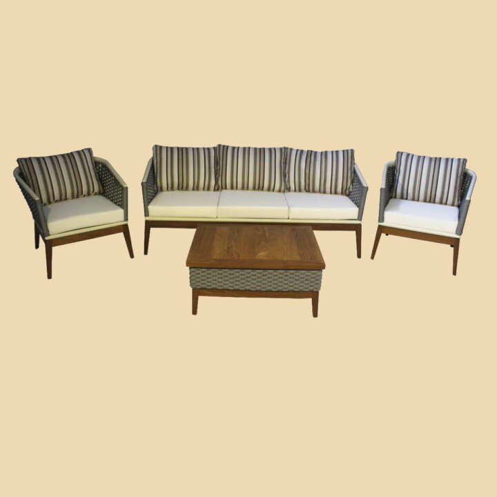 Sofá Modular Filos de 2 Lugares com Chaise