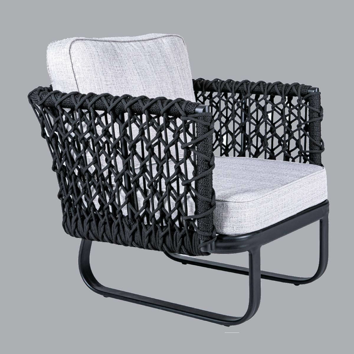 Poltrona Veneza em Corda Náutica para Varandas
