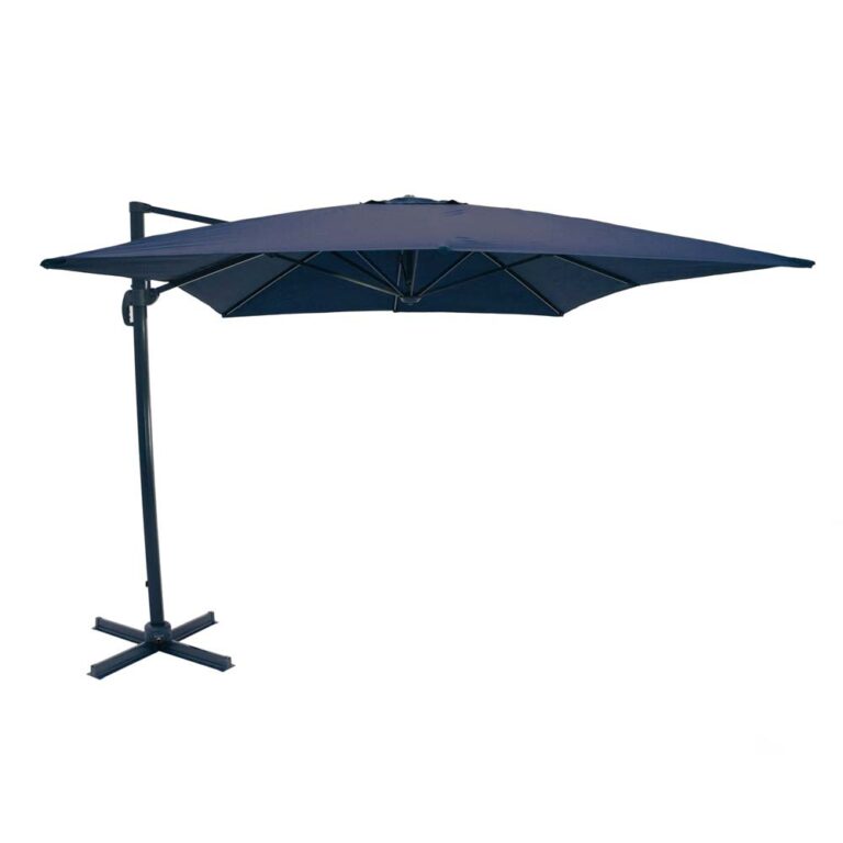 Ombrelone Suspenso Ravello, Retangular - 3,00 m x 4,00 m + Base com ...