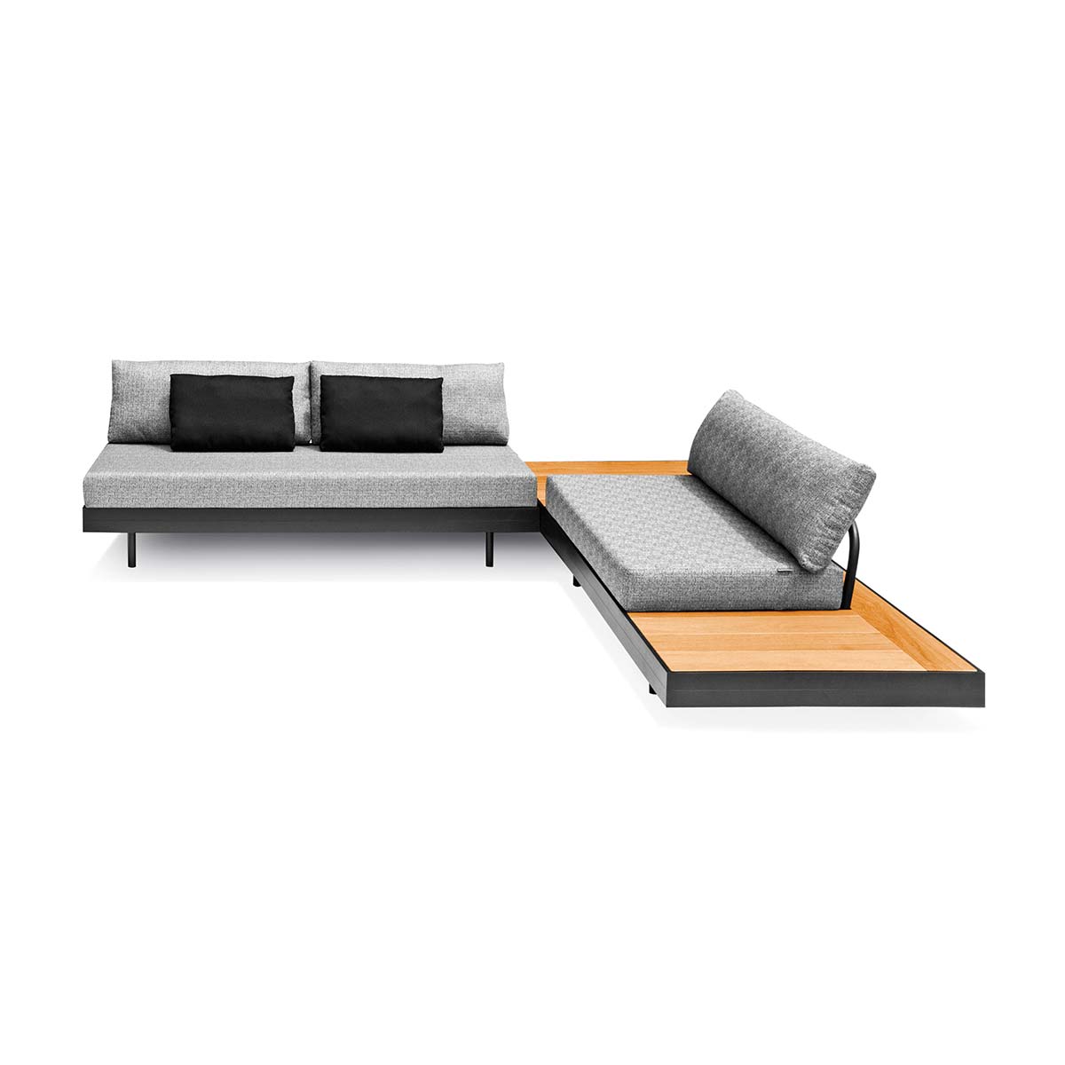 Conjunto de Sofá Soho Modular para Varandas e Áreas Externas