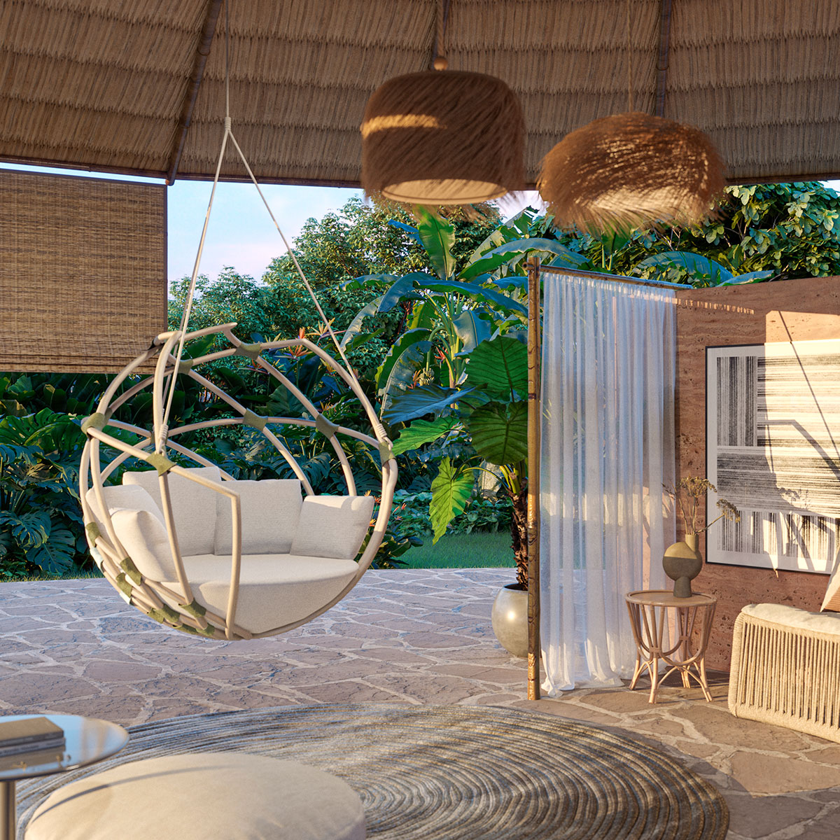 Balanço Awa para Varandas e Áreas Externas