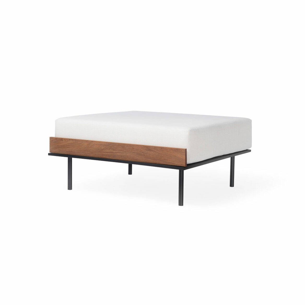 Sofá Modular Bloom módulo Puff para Área Externa