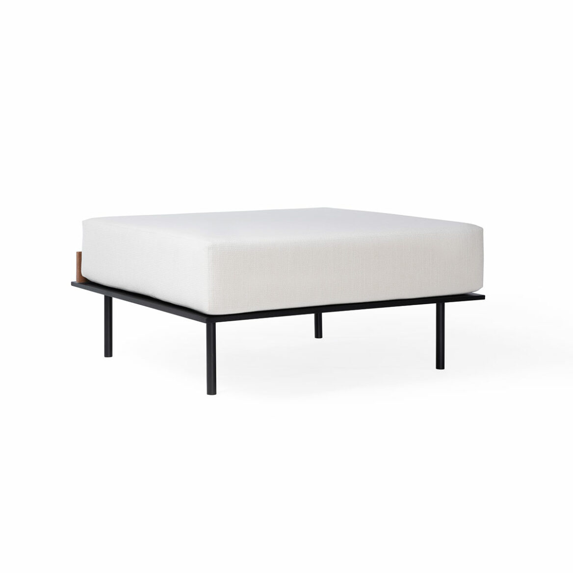 Sofá Modular Bloom módulo Puff para Área Externa