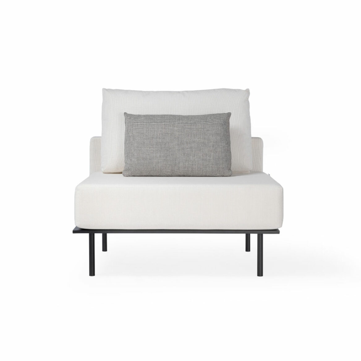 Sofá Modular Bloom módulo Central para Área Externa