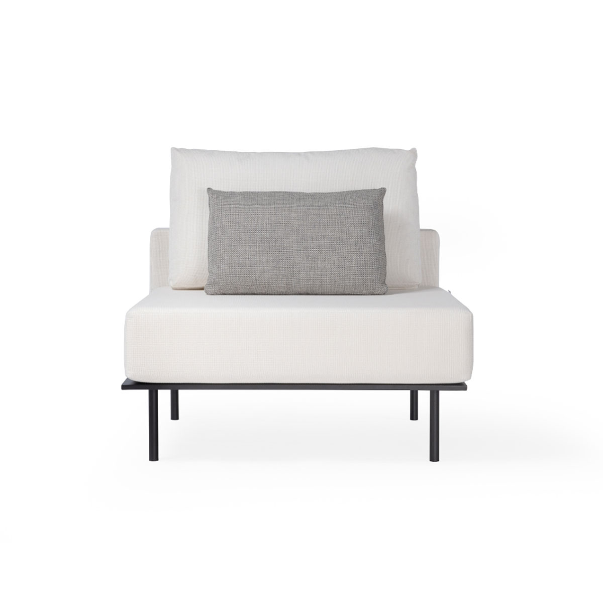 Sofá Modular Bloom módulo Central para Área Externa